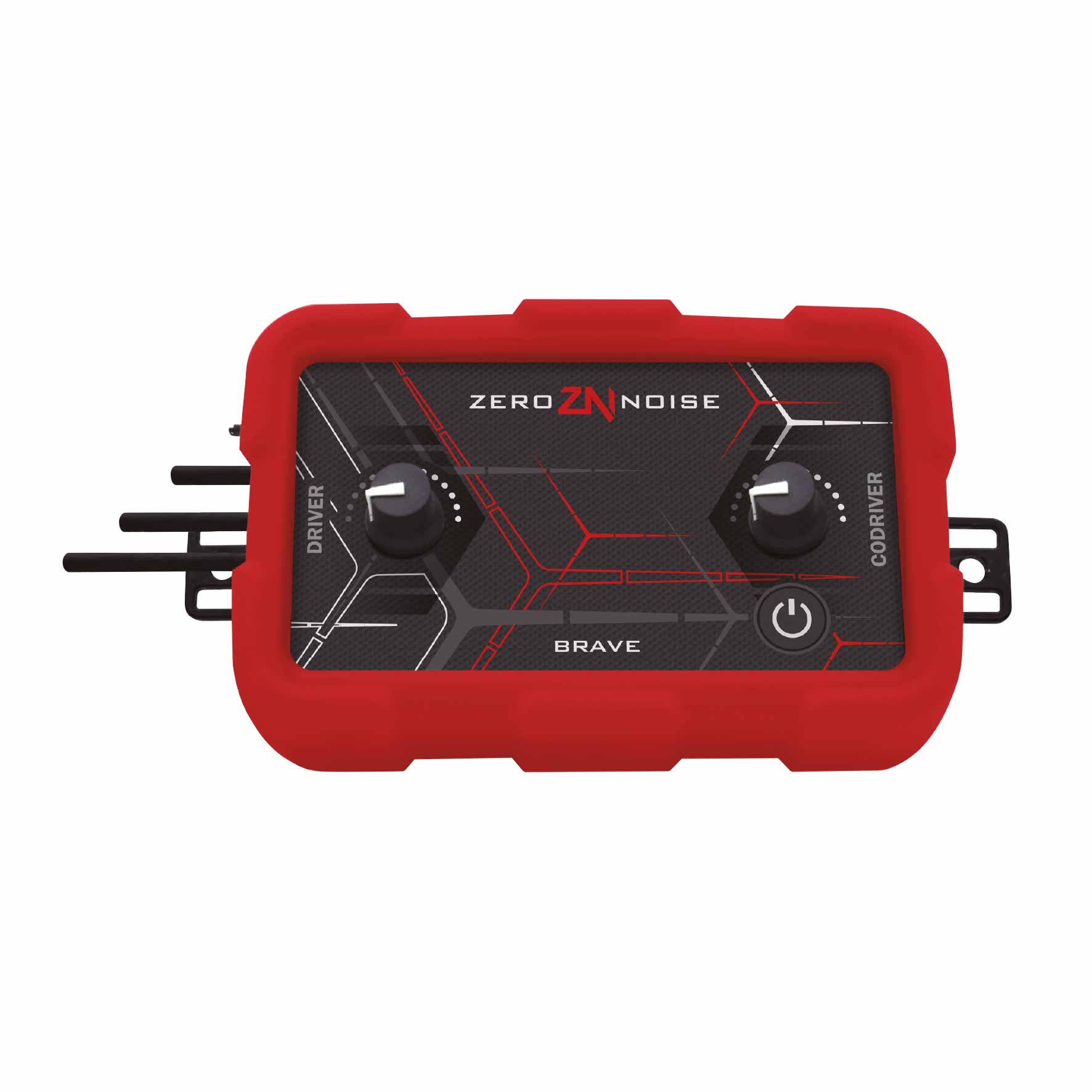 Intercom Zeronoise Brave pour le rallye avec embout Nexus